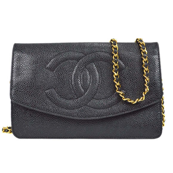 CHANEL | Bags | Chanel 9961997 Woc Black Caviar 5861 | Poshmark